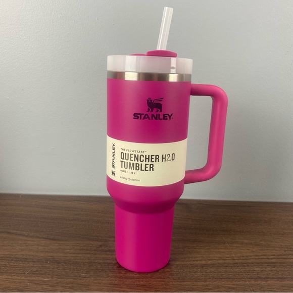 Stanley | Dining | Stanley Exclusive 4oz Quencher Tumbler Fuchsia Pink ...